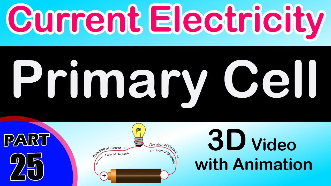 Primary Cell Current Electricity Class 12 physics subject notes ...