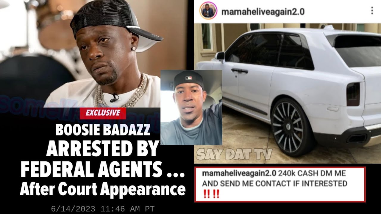 Boosie Responds After San Diego Arrest FEDS Pick Up Case! 😳 #saydattv ...