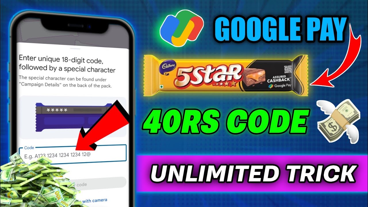 Google pay New Offer Today| Five star Chocolate Offer Get Flat 40 ...