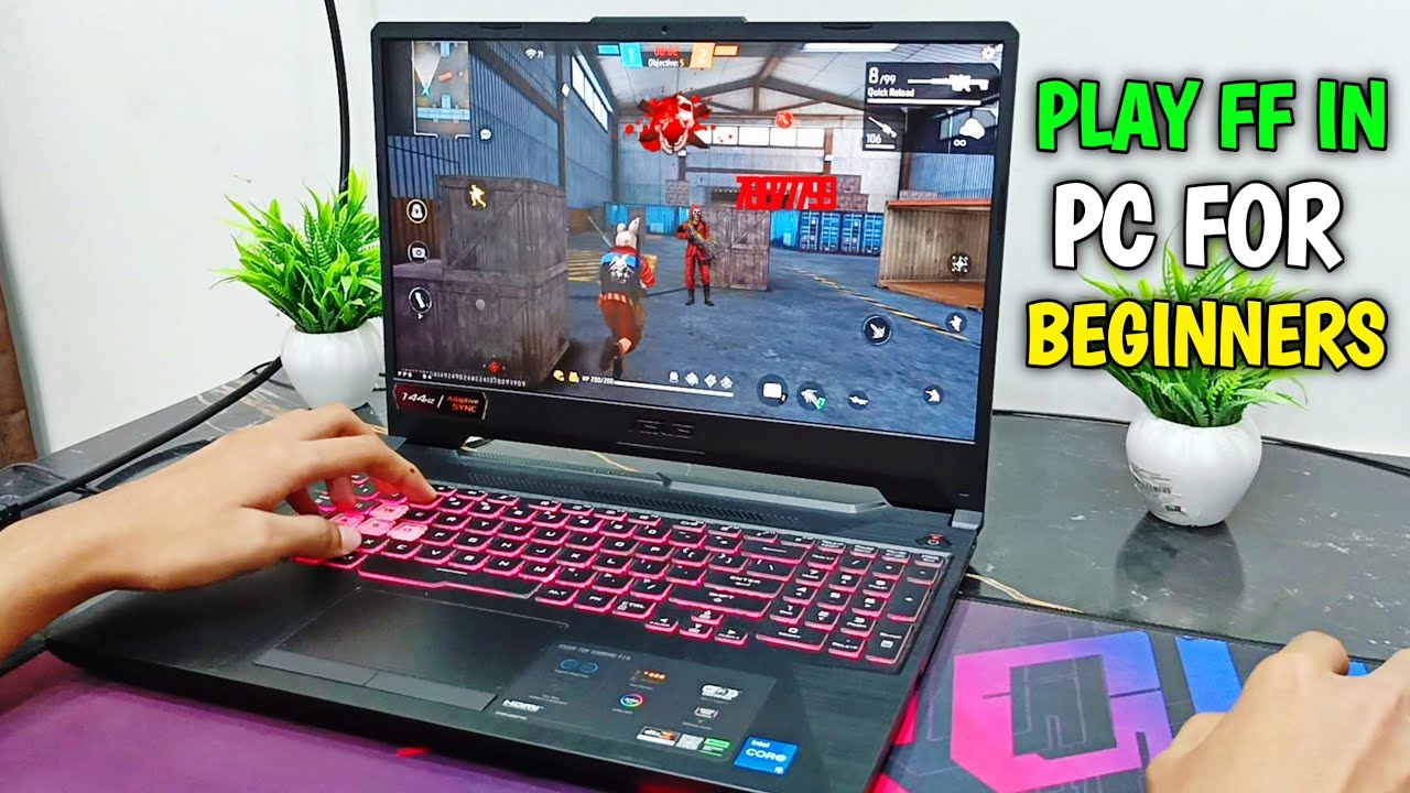 How To Play FF In Pc For Beginners | Full Handcam Gameplay | Garena ...