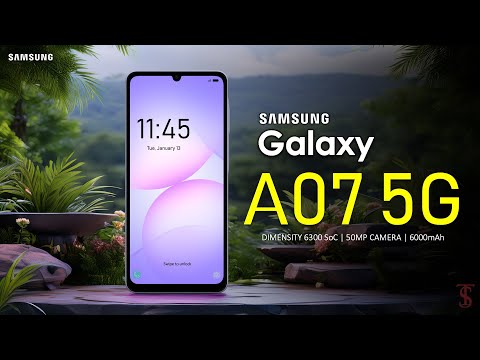 Samsung Galaxy A07 5G Price, Official Look, Design, Specifications, Camera, Features #galaxya07 #5g