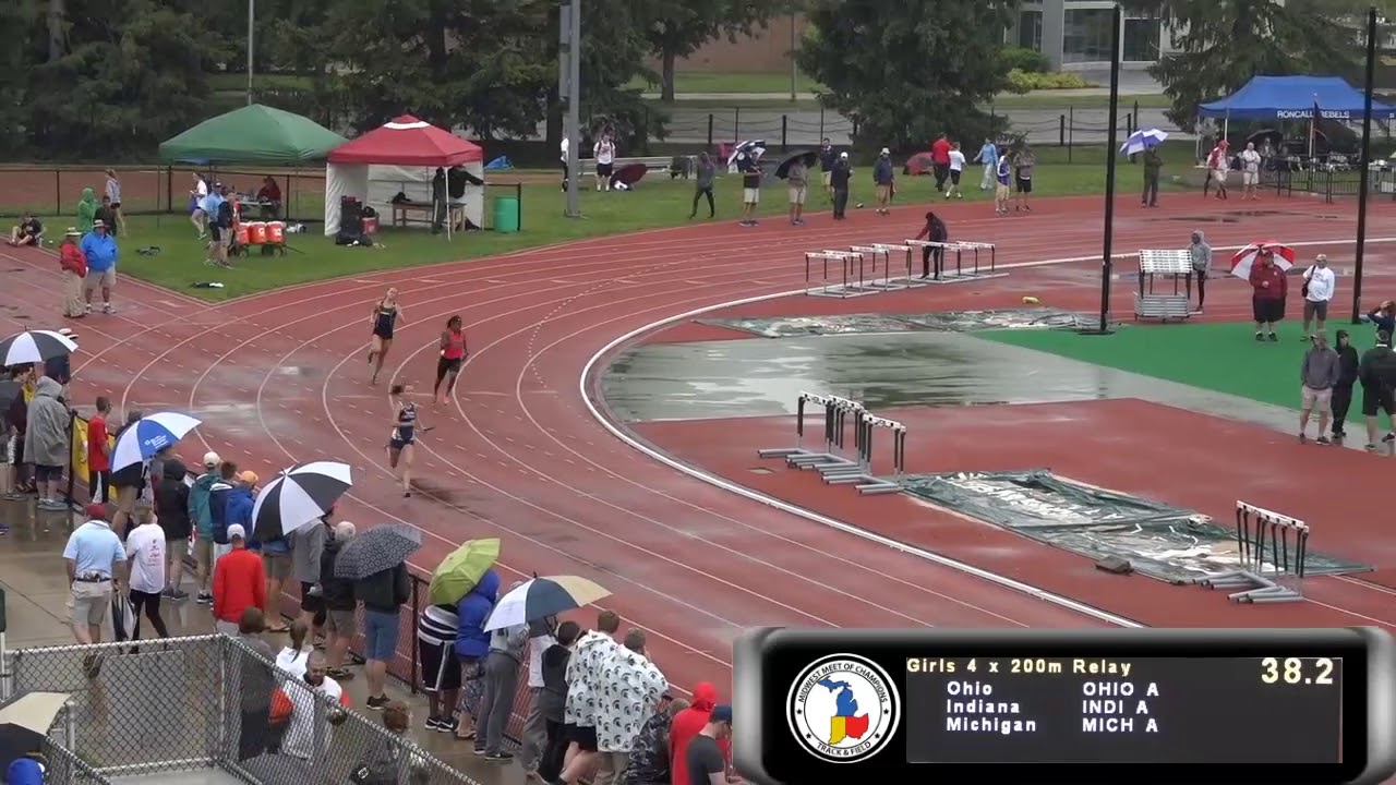 08 MW 800m Relay - YouTube