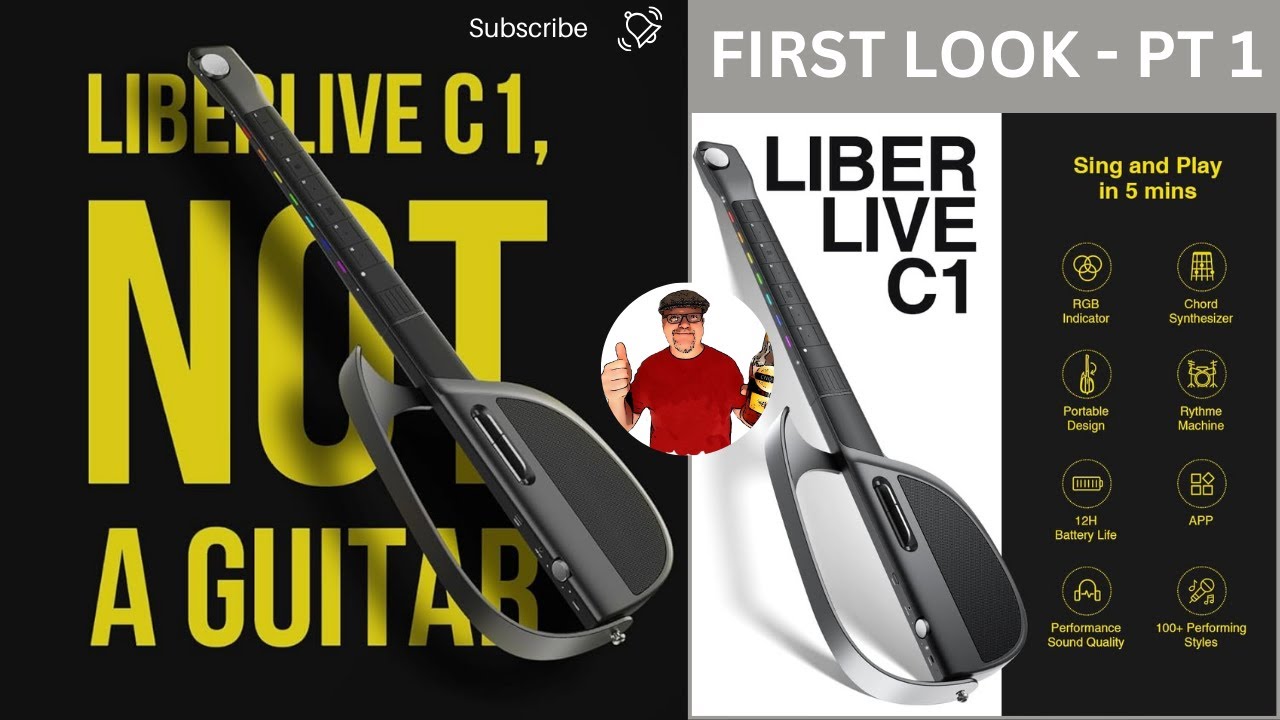 An Awesome Electric Guitar For Beginners - The LiberLive C1 - A First ...