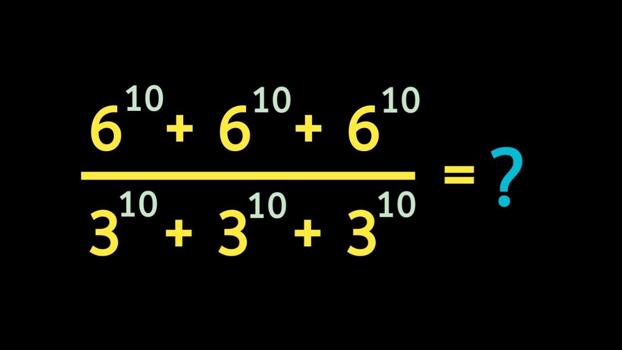 A Good Exponential Math Olympiad Algebra Problem | How to evaluate | can you solve this problem ...