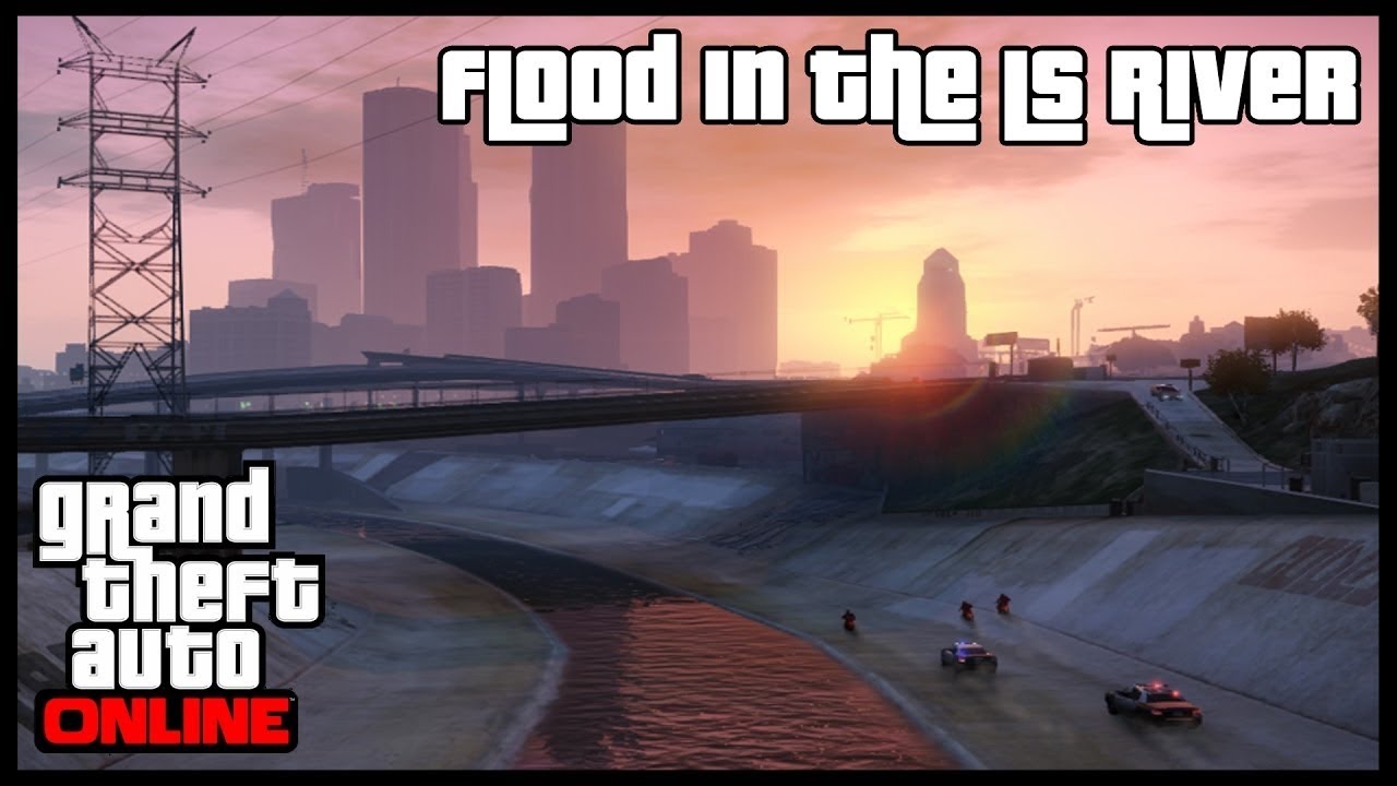 Gta 5 Online Mission Solo - Flood In The LS River - YouTube