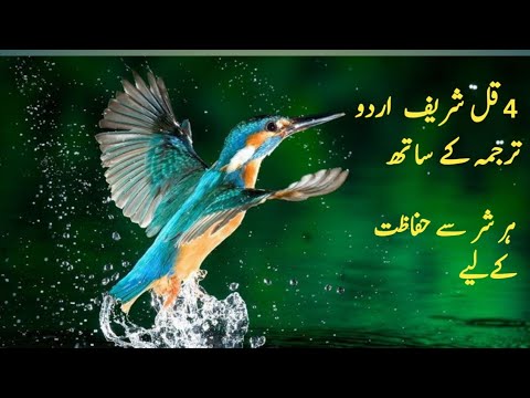 4 qul sharif recitation with urdu tarjma kay sath#islamicvideo ...