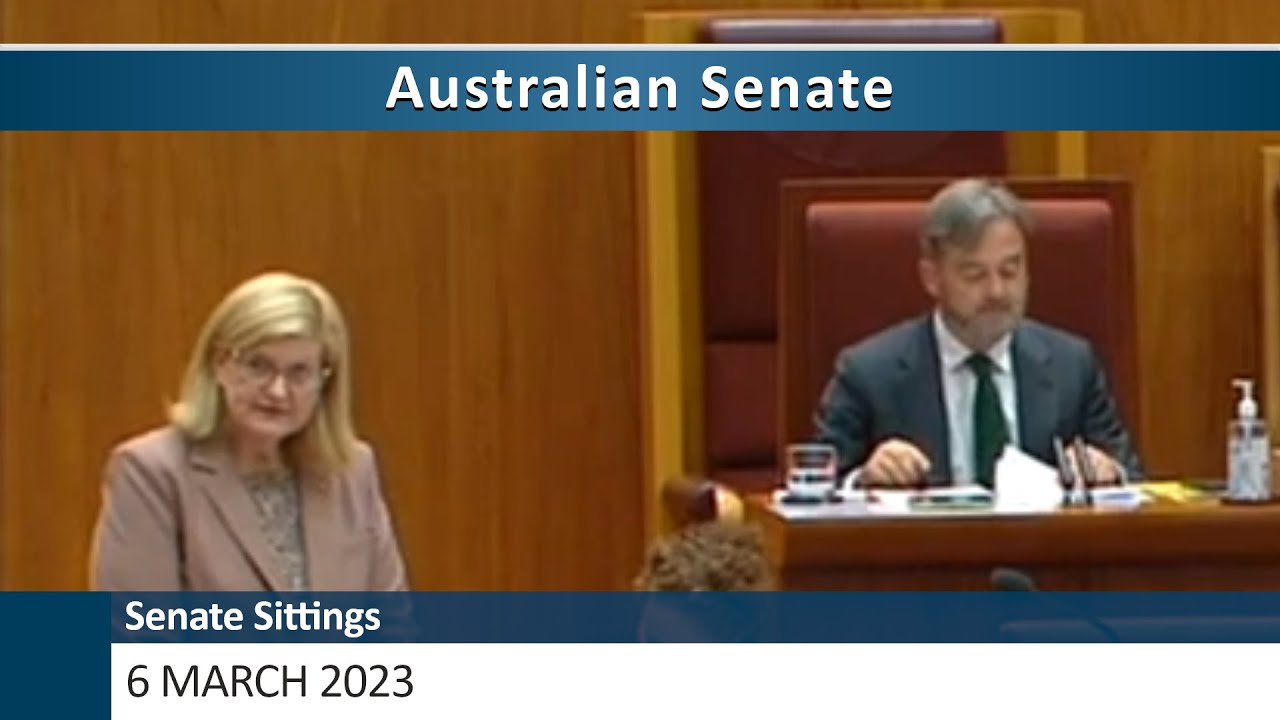 Senate Sitting - 6 March 2023 - YouTube
