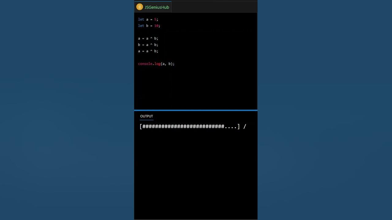 Swapping Variable Values Without A Temporary Variable Js Tricks