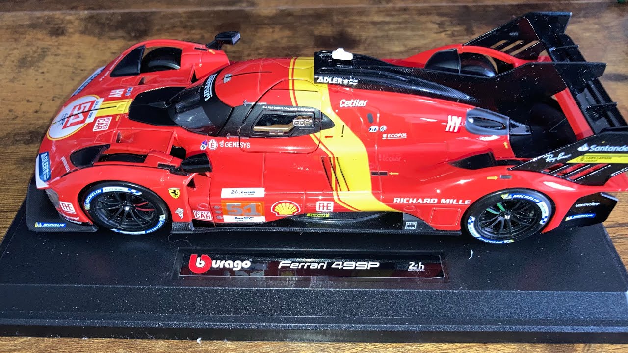 Detailed Look | Ferrari 499P HyperCar | Le Mans Winner - YouTube