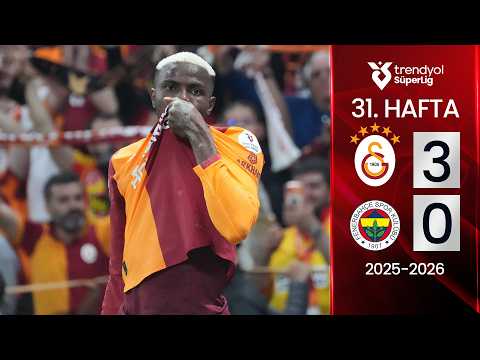 Galatasaray (3-0) Fenerbahçe | MAÇ ÖZETİ | 31. Hafta - 2025/2026