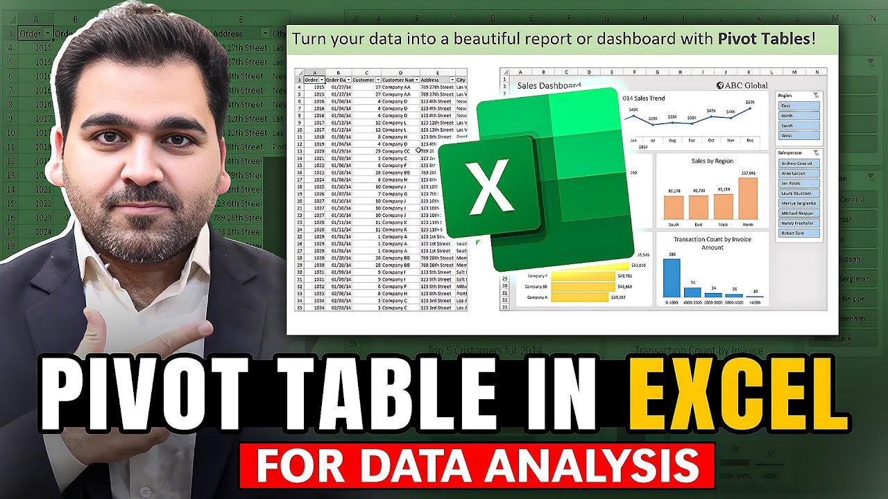 Pivot Tables in Excel for Accountants | Pivot Tables Masterclass - YouTube