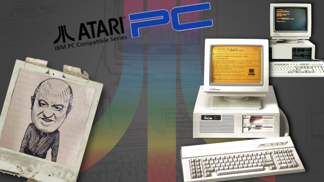 Jack Tramiel & the Atari PC2, PC3, PC4 (Mitac) & PC5 - Atari's line of ...