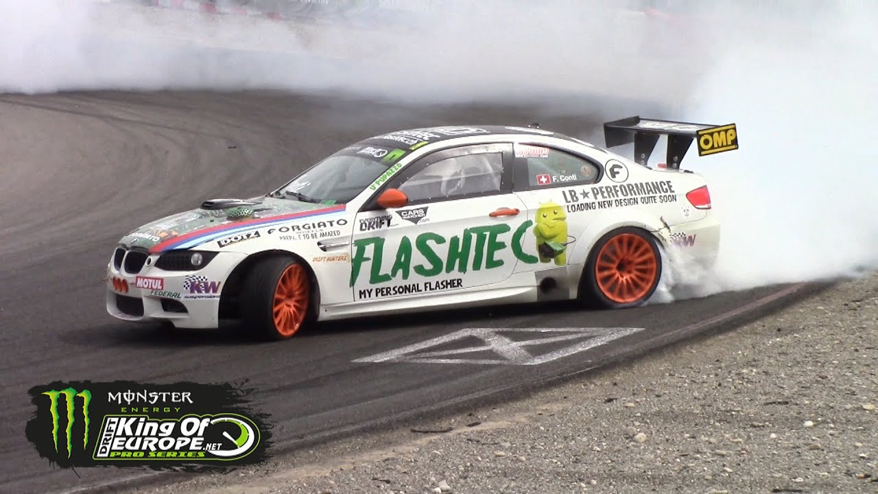 Supercharged BMW M3 E92 GT4 - Drifting at King Of Europe! - YouTube