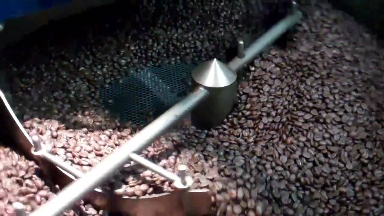 Small batch coffee roasting on a Diedrich IR-12 coffee roaster at The ...
