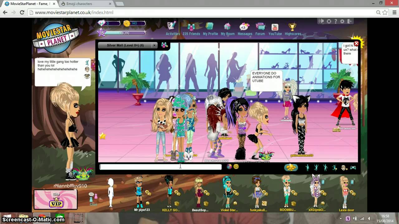 animations on msp in the mall - YouTube