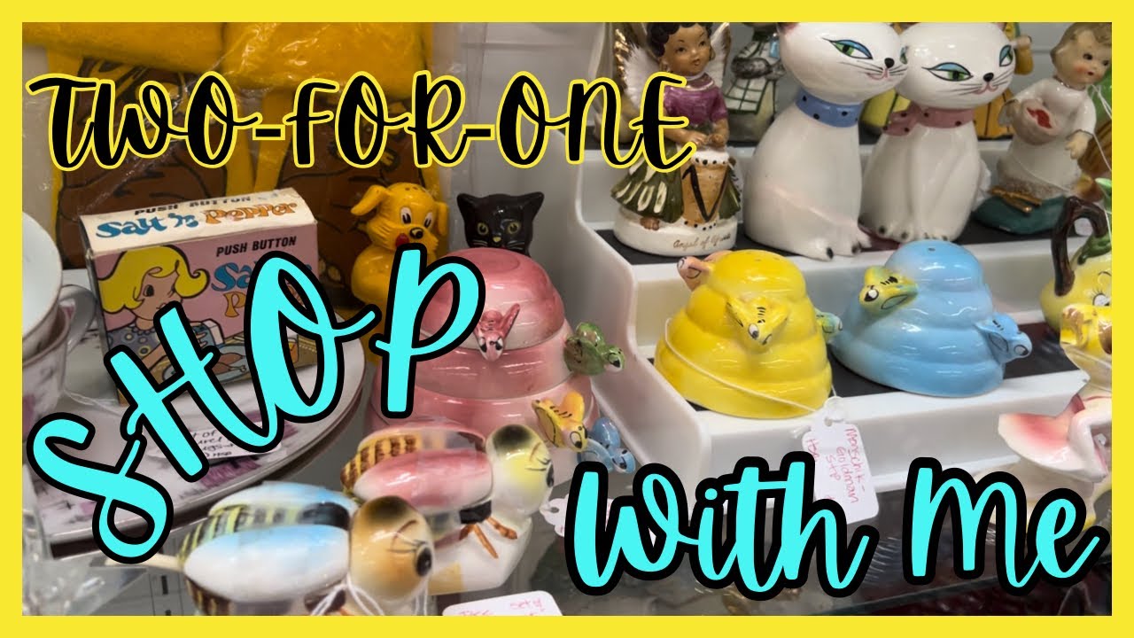Cutest Kitsch | Shop & Thrift With Me | Goodwill and Vintage - YouTube