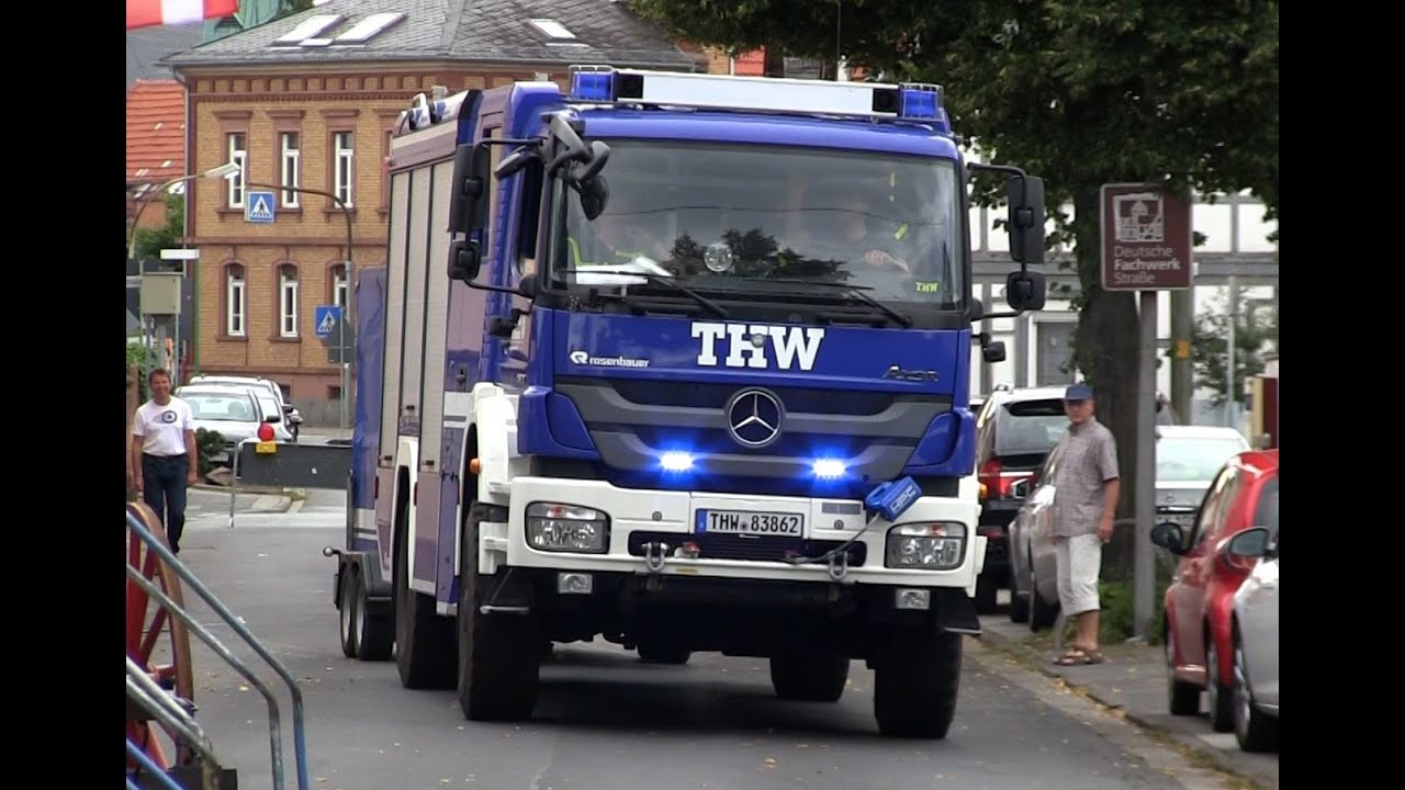 [Erstmalig!] Neuer GKW 1 THW OV Neu-Isenburg (Stadt/Land-Schaltung ...