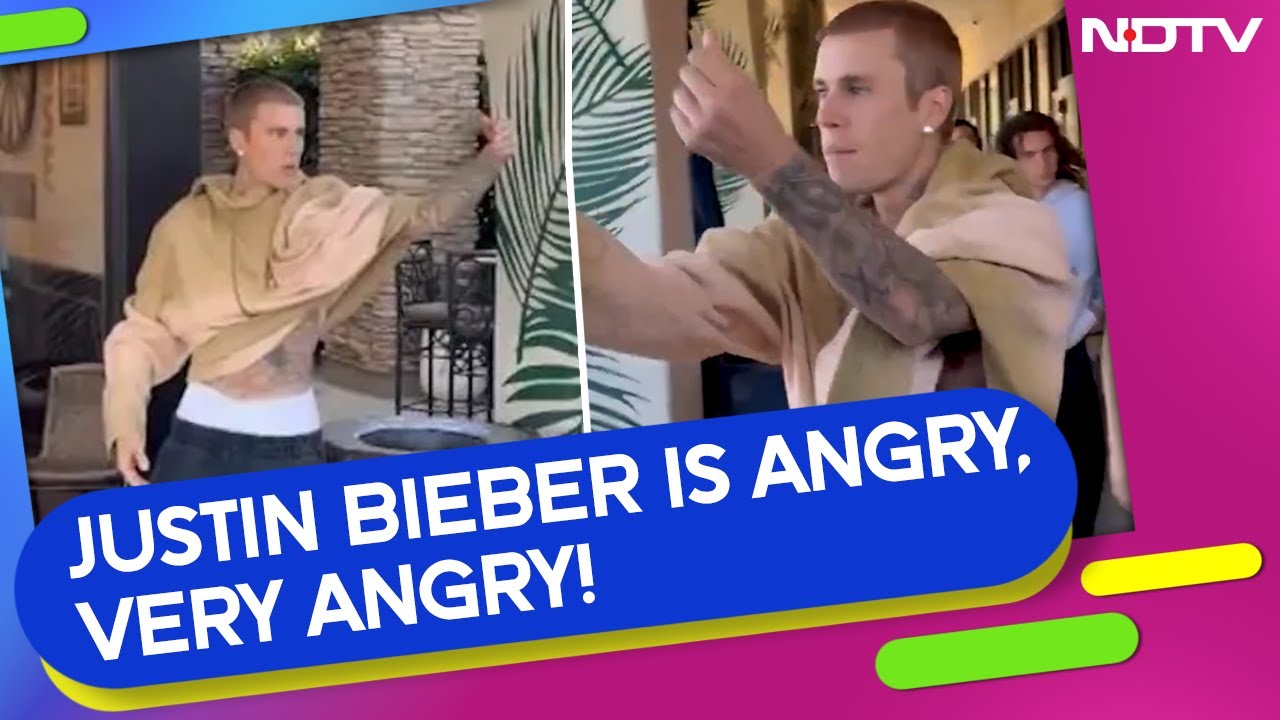 Justin Bieber Angry | Justin Bieber Lashes Out At The Paparazzi And ...