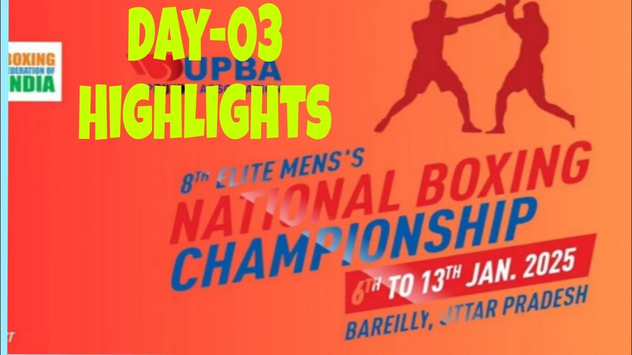 8th Elite Men,s Boxing Championship 2024 | Day 03 Highlights #bfi ...