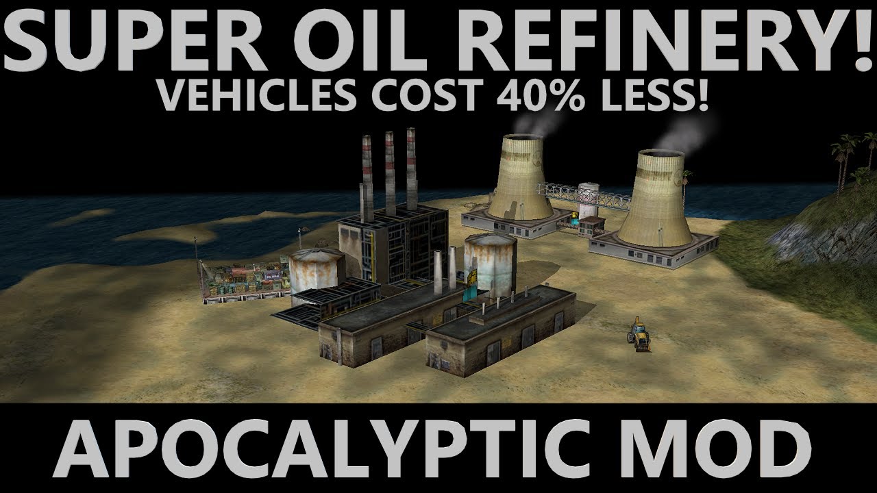 SUPER OIL REFINERY! Command and Conquer Generals Zero Hour 2023 ...