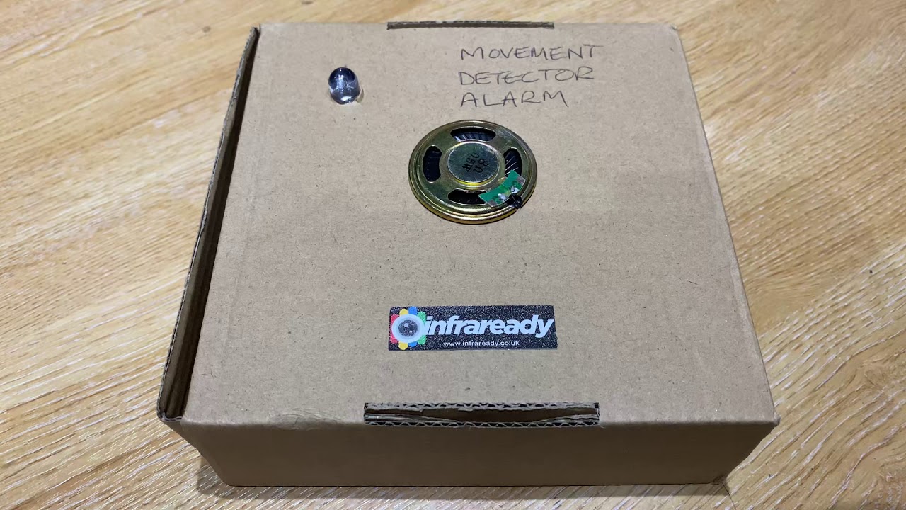 Ghost hunting motion detector trigger - YouTube