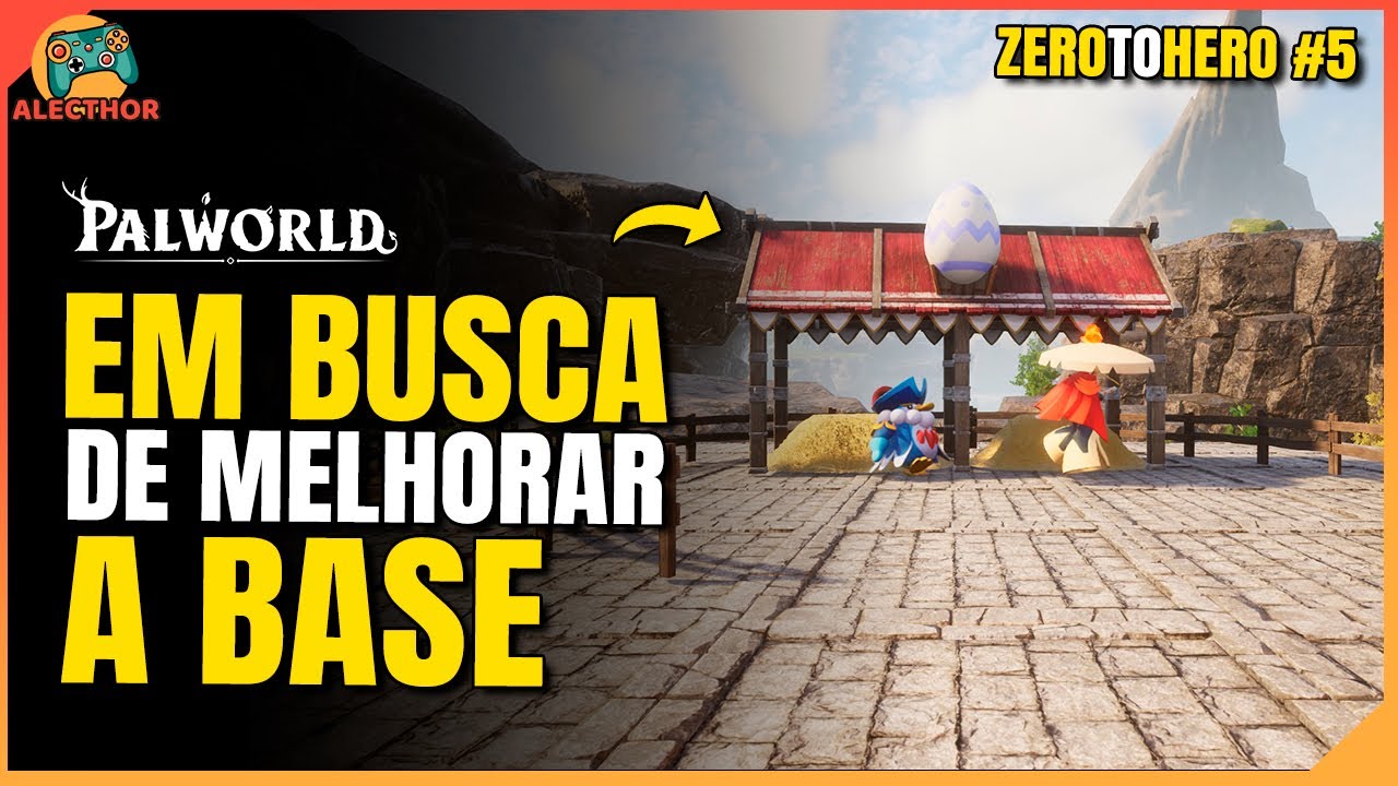 ZERO TO HERO PALWORLD #5 Em busca de Melhorar os PALS da Base! - YouTube