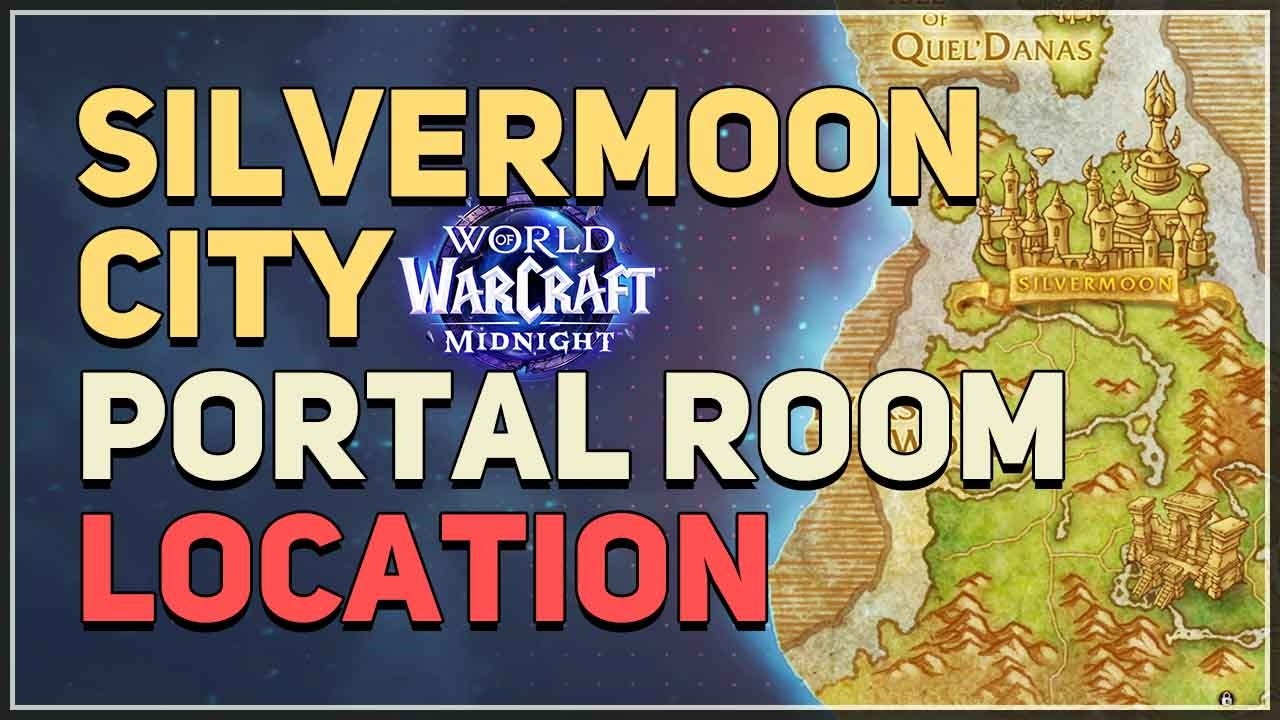 Silvermoon City Portal Room Location WoW Midnight - YouTube