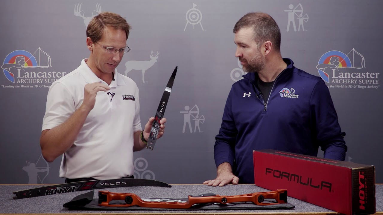 2019 Hoyt Velos Recurve Bow LImbs - YouTube