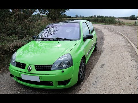 Renault Clio 182 TURBO Track Car! - YouTube