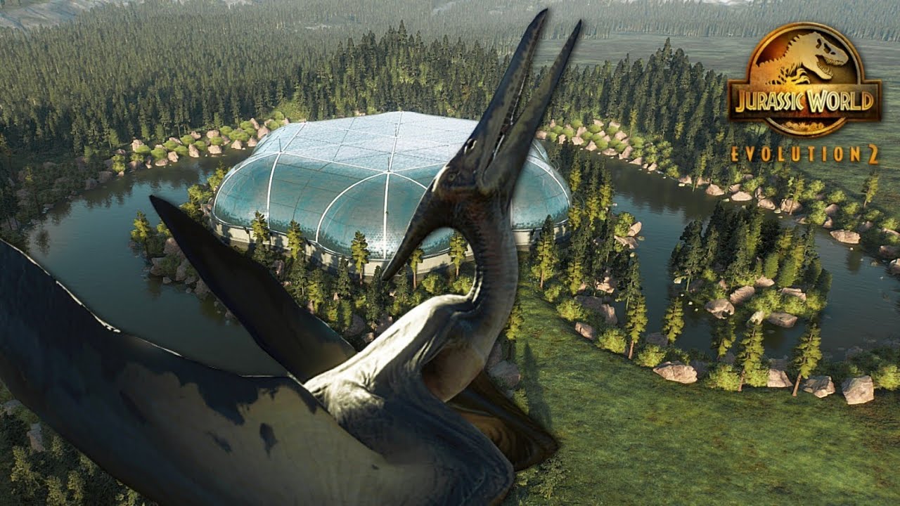 PTEROSAUR Island AVIARY | Jurassic World Evolution 2 - YouTube
