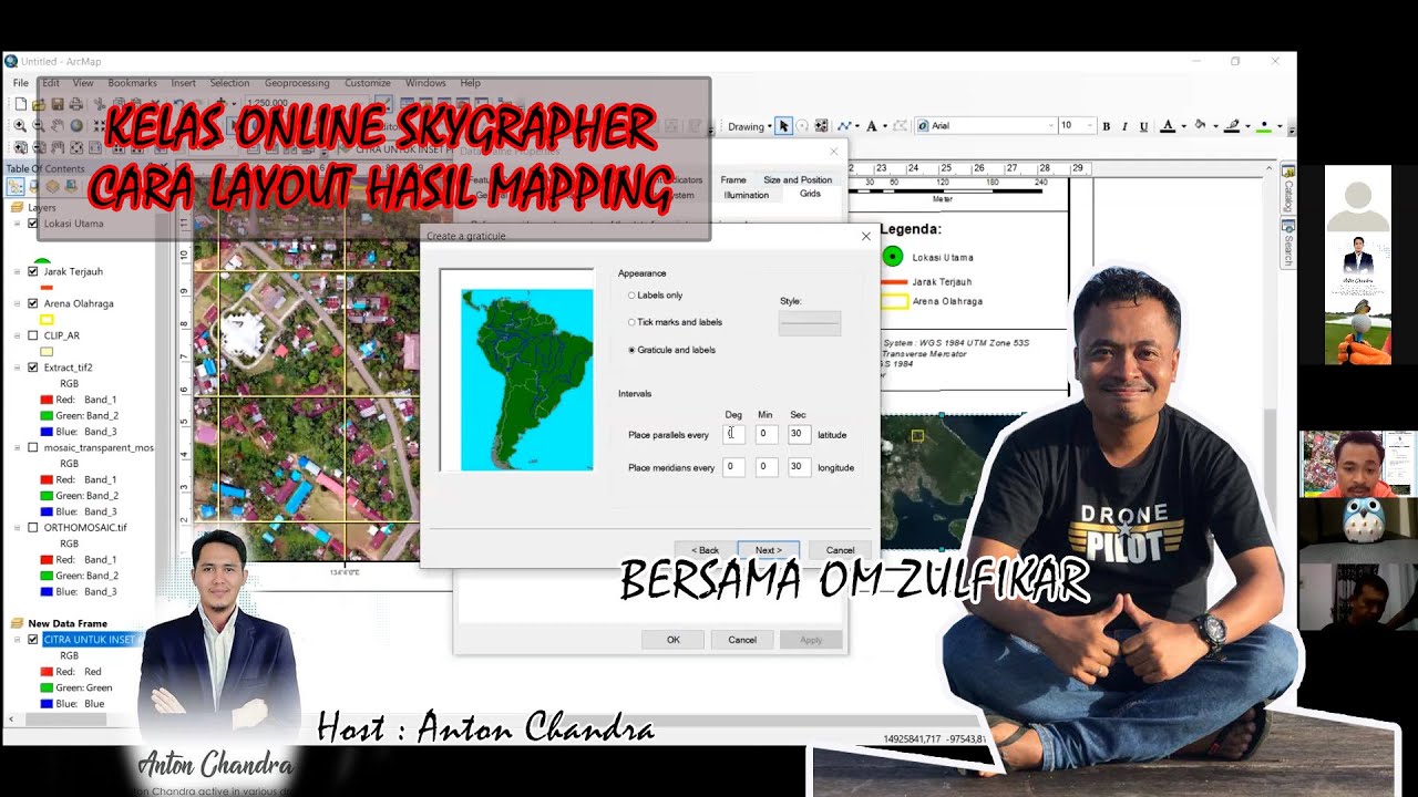 Kelas Online SkyGrapher Ke #3 Bahas Cara Layout Hasil Mapping Bersama ...