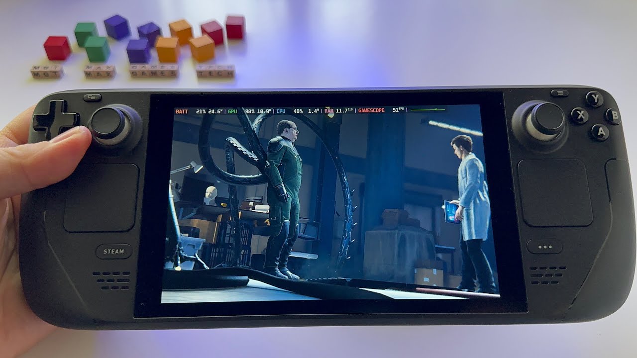 Spider-Man Remastered - Steam Deck gameplay - YouTube