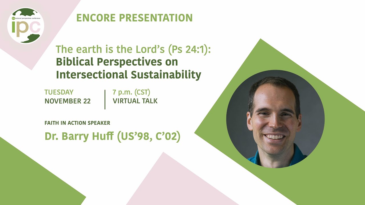 "The Earth is the Lord's" Biblical Perspectives on Intersectional ...