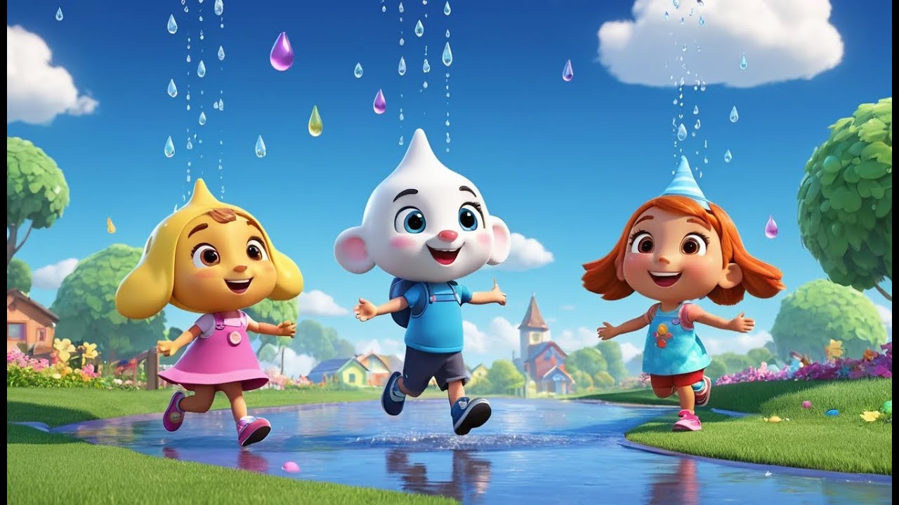 Splish Splash Sparkle Like a Jellybean | Fun Water Play Song for ...