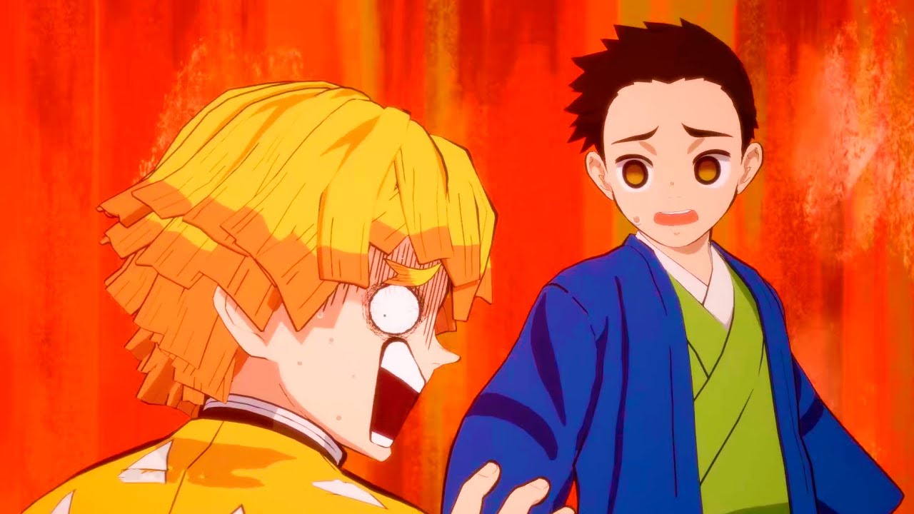 Zenitsu Vs Tongue Demon ( S-Rank ) | Demon Slayer The Hinokami ...