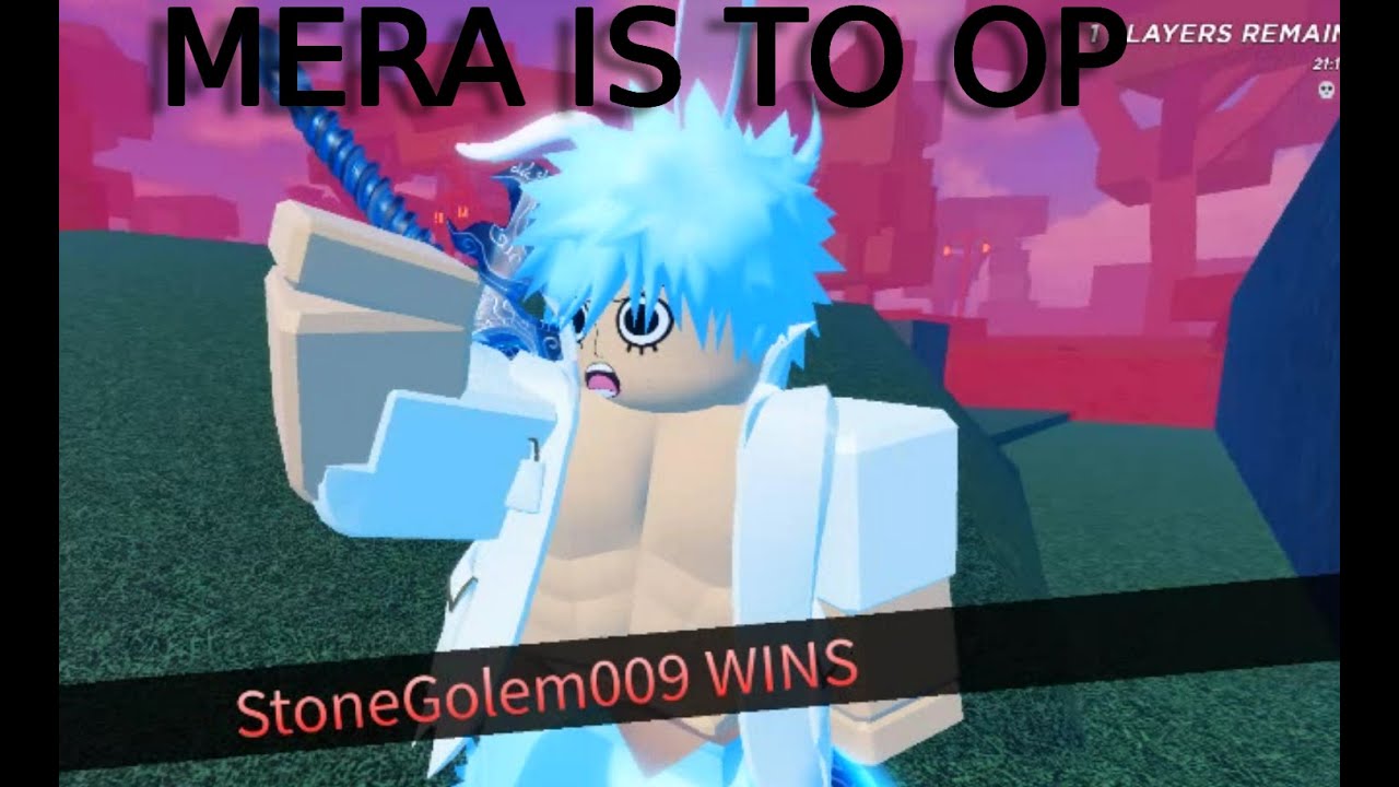 [GPO] MERA IS UNSTOPPABLE IN FINAL CIRCLE | GPO Battle Royale Solo Win ...