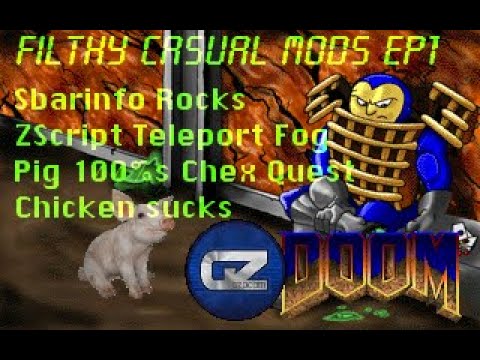 Filthy Casual Zdoom Mods Ep1 - Sbarinfo Rocks - YouTube