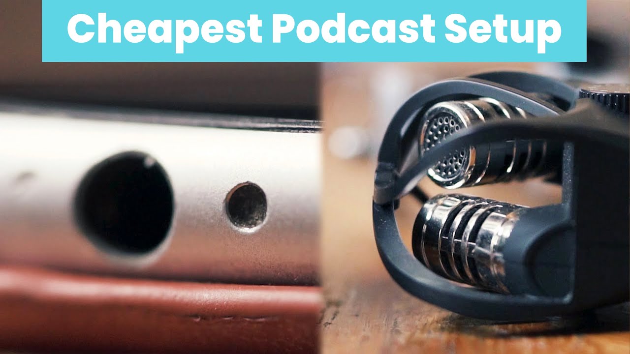 The Cheapest Portable Podcast Setup | ZOOM H1N - YouTube