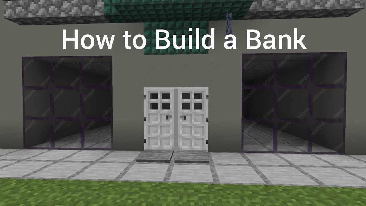How to build a bank - YouTube