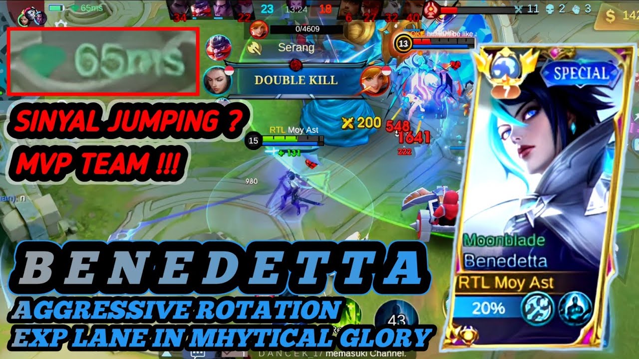 SINYAL JUMPING TAPI MASIH BISA AGRESIF FAST HAND BENEDETTA GAMEPLAY EXP ...