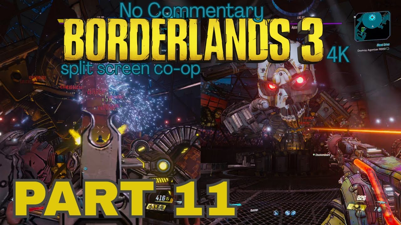 Borderlands 3 | Part 11 | Co-Op Walkthrough | Vertical Split Screen ...