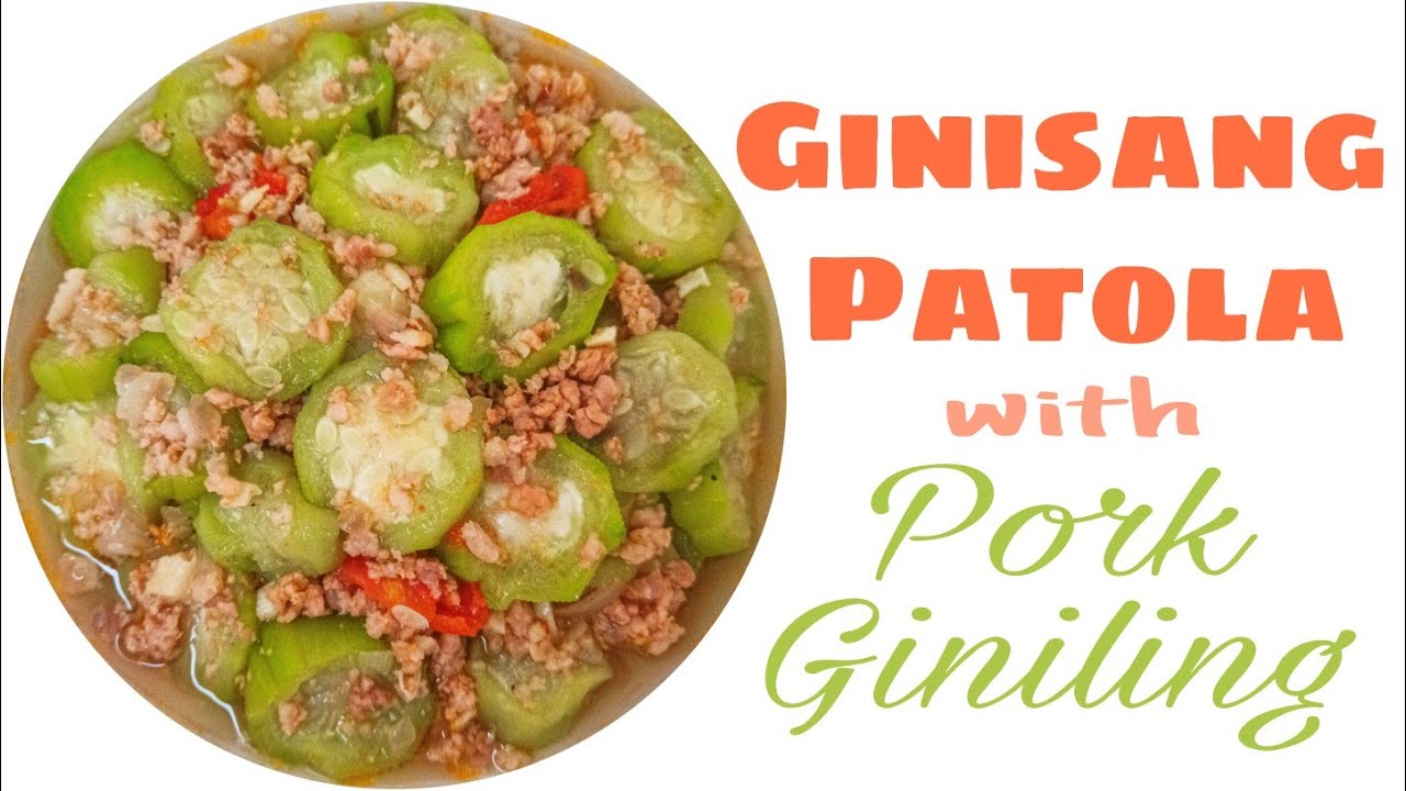 Ginisang Patola with Pork Giniling | Easy to follow Recipe | Cucina ni ...