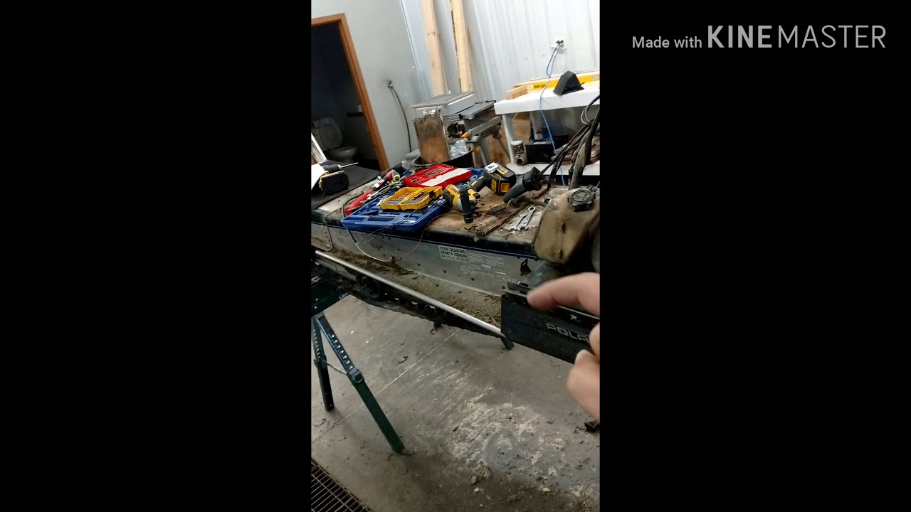 Track sled #1 - YouTube