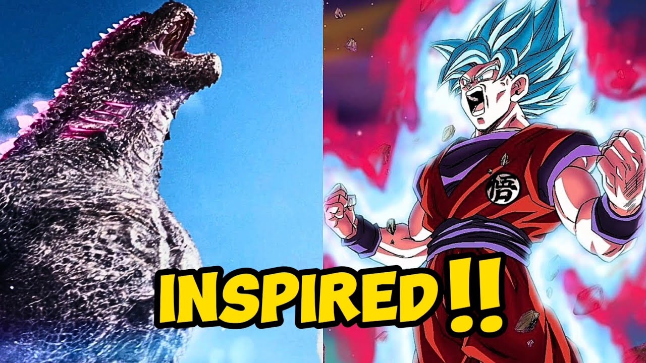Godzilla's New Pink Transformation Was Inspired By Dragon Ball Z - YouTube