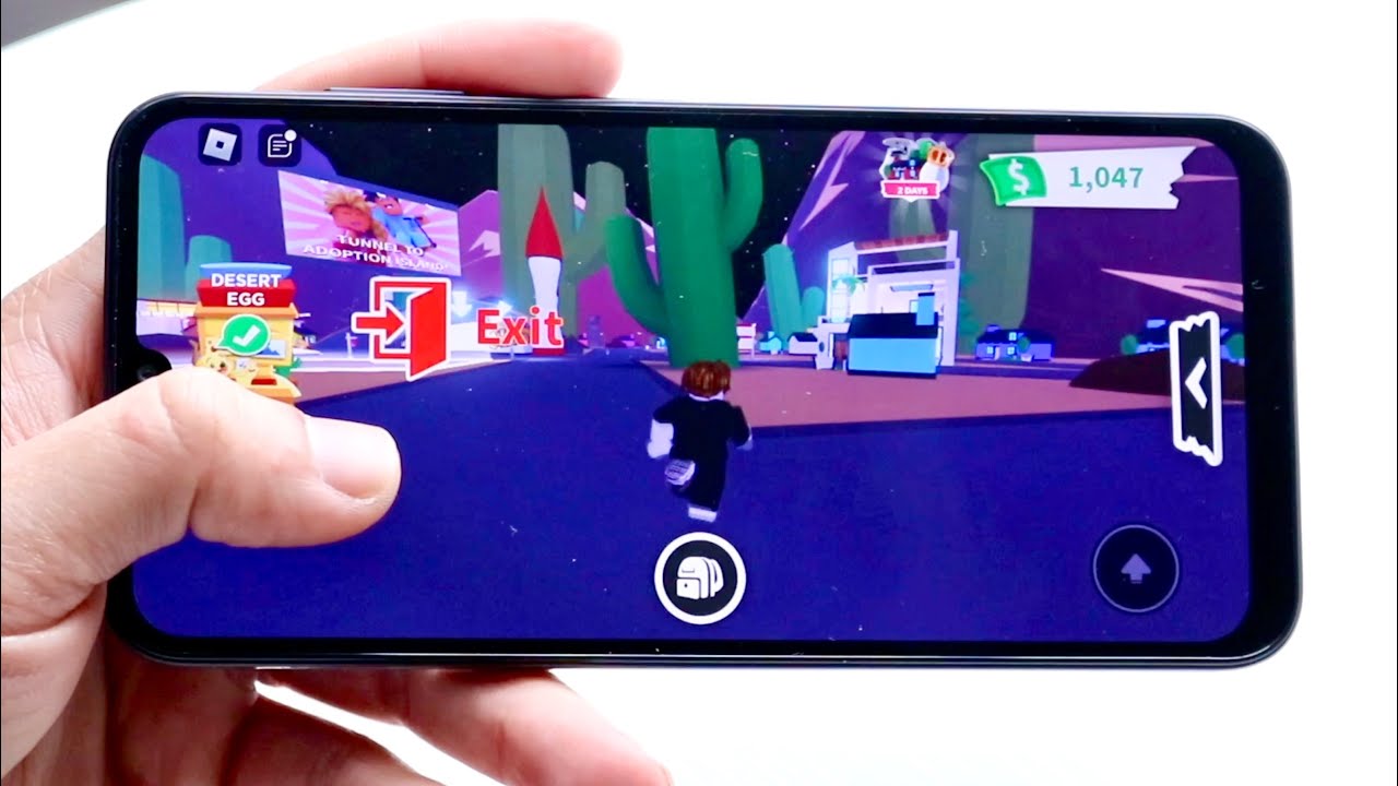 Roblox Gameplay On Samsung Galaxy A25! - YouTube