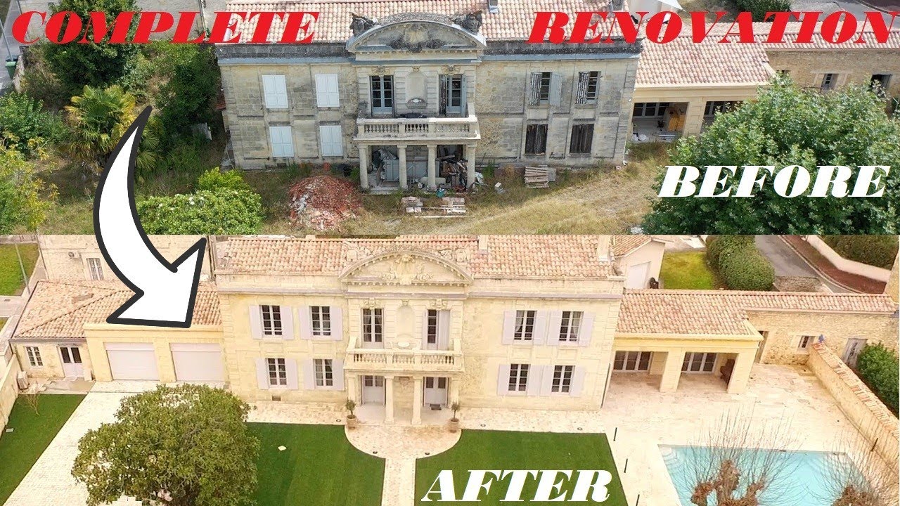 FINISHED!!! BREATHTAKING Renovation of an ABANDONED Mansion. 6 years in ...