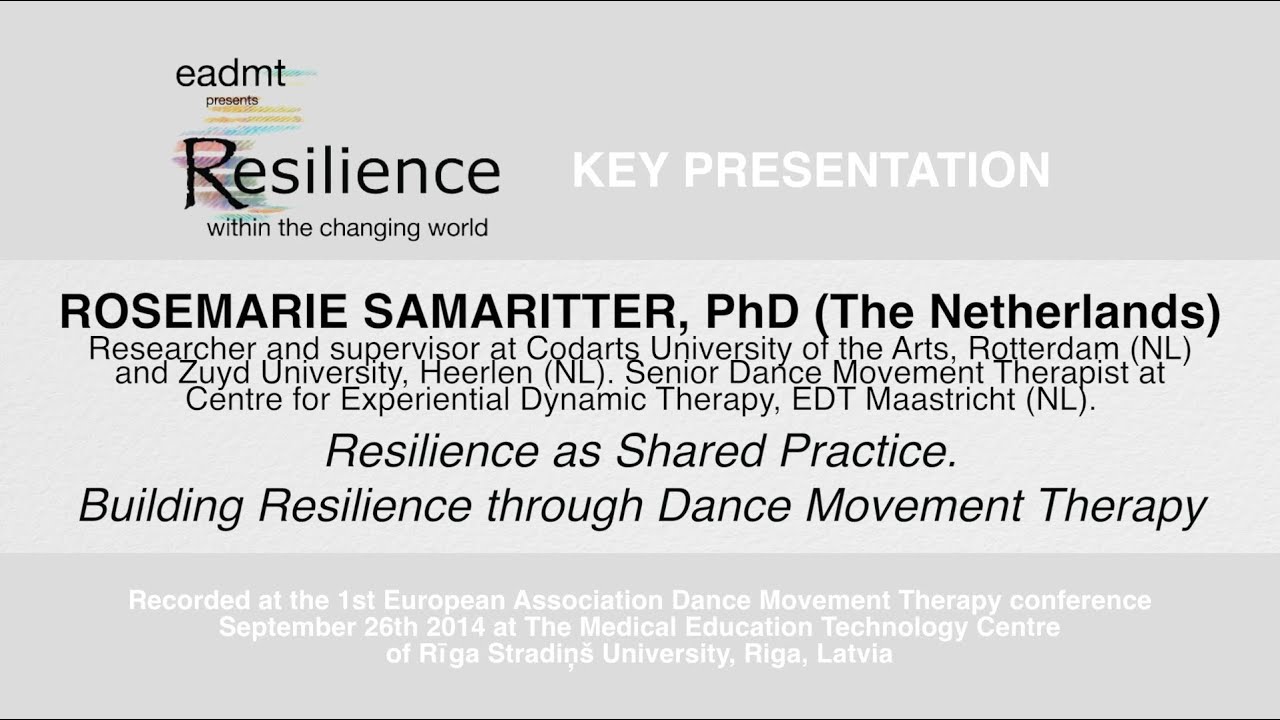 Building Resilience through Dance Movement Therapy | ROSEMARIE ...