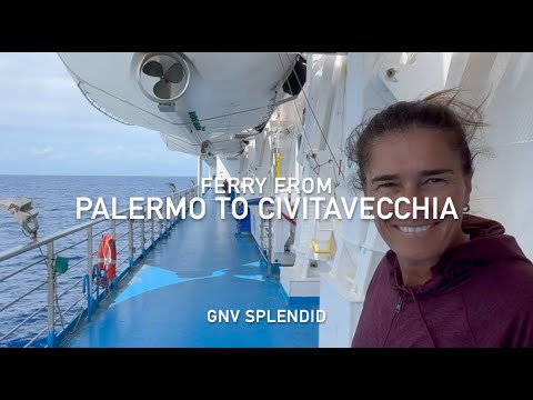 Ferry Palermo to Civitavecchia - GNV Splendid - YouTube