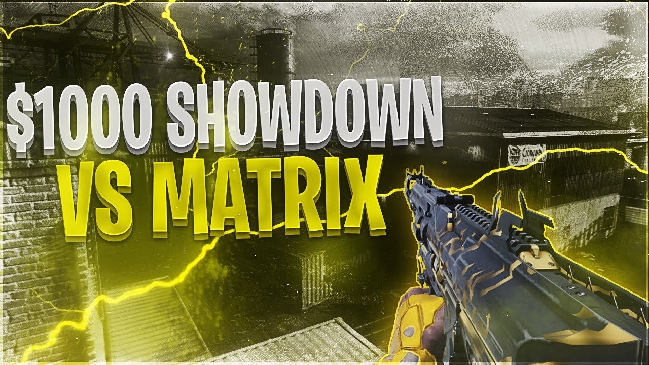 CODM | $1000 Showdown vs Matrix | Summit Snd - YouTube