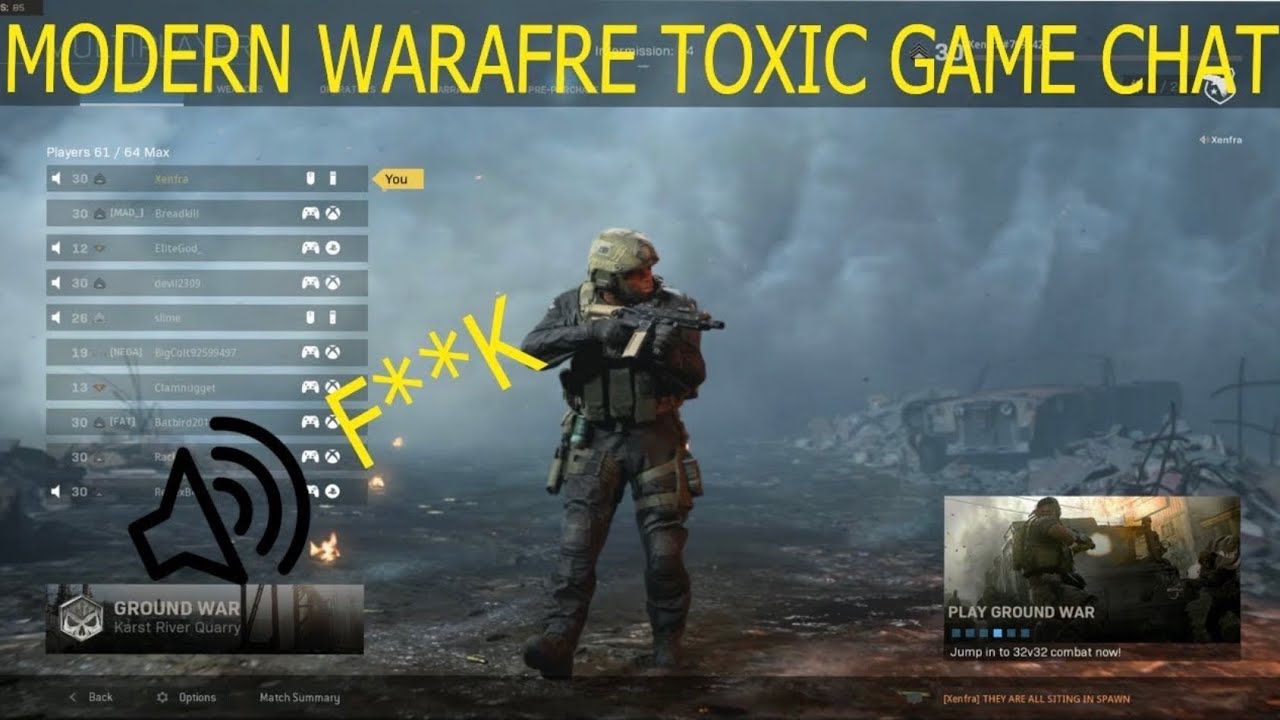 Game Chat is Ideal Content in Call Of Duty Modern Warfare - YouTube